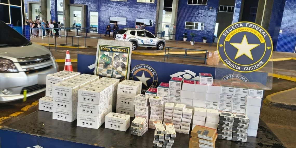 Eletrônicos avaliados em R$ 230 mil são apreendidos pela Receita ...